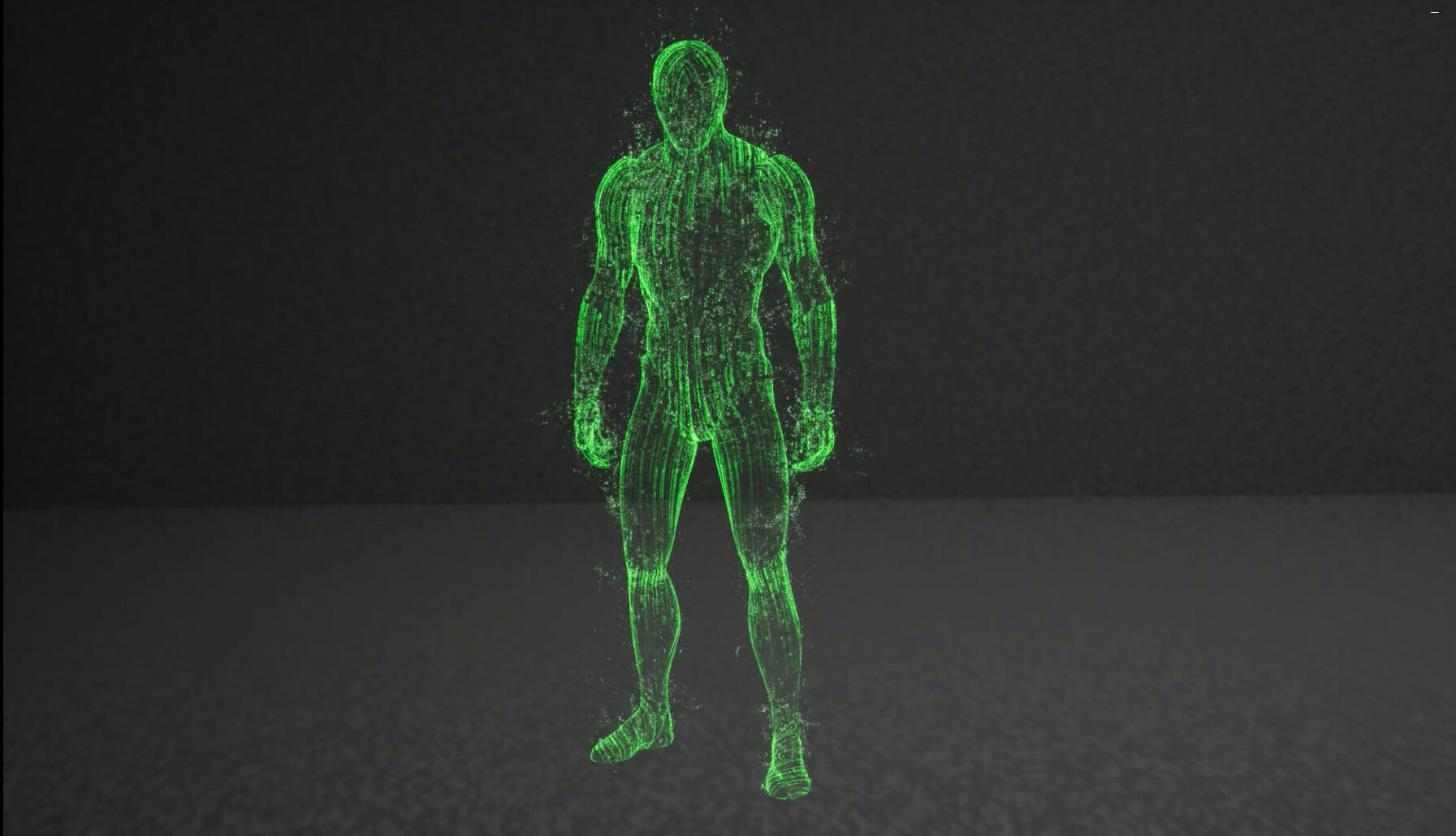 ArtStation - WIP Matrix Hologram