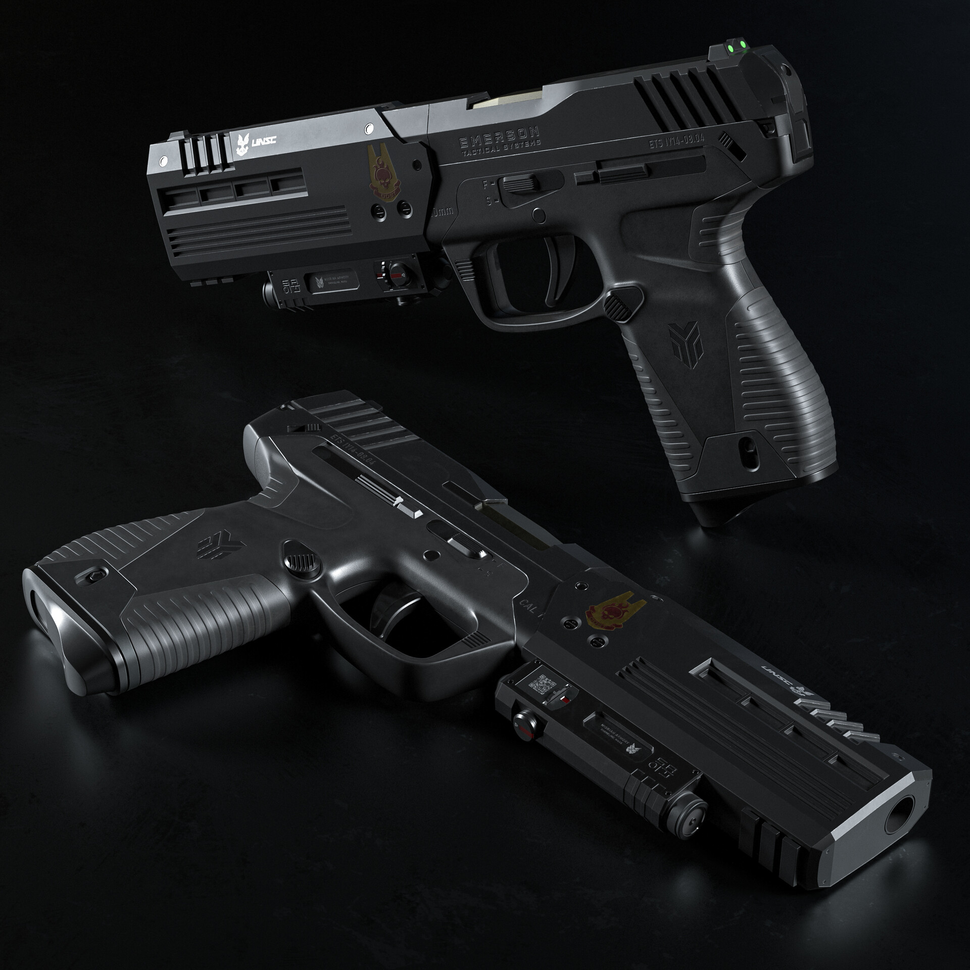 ArtStation - Mk50 Sidekick - Halo Infinite