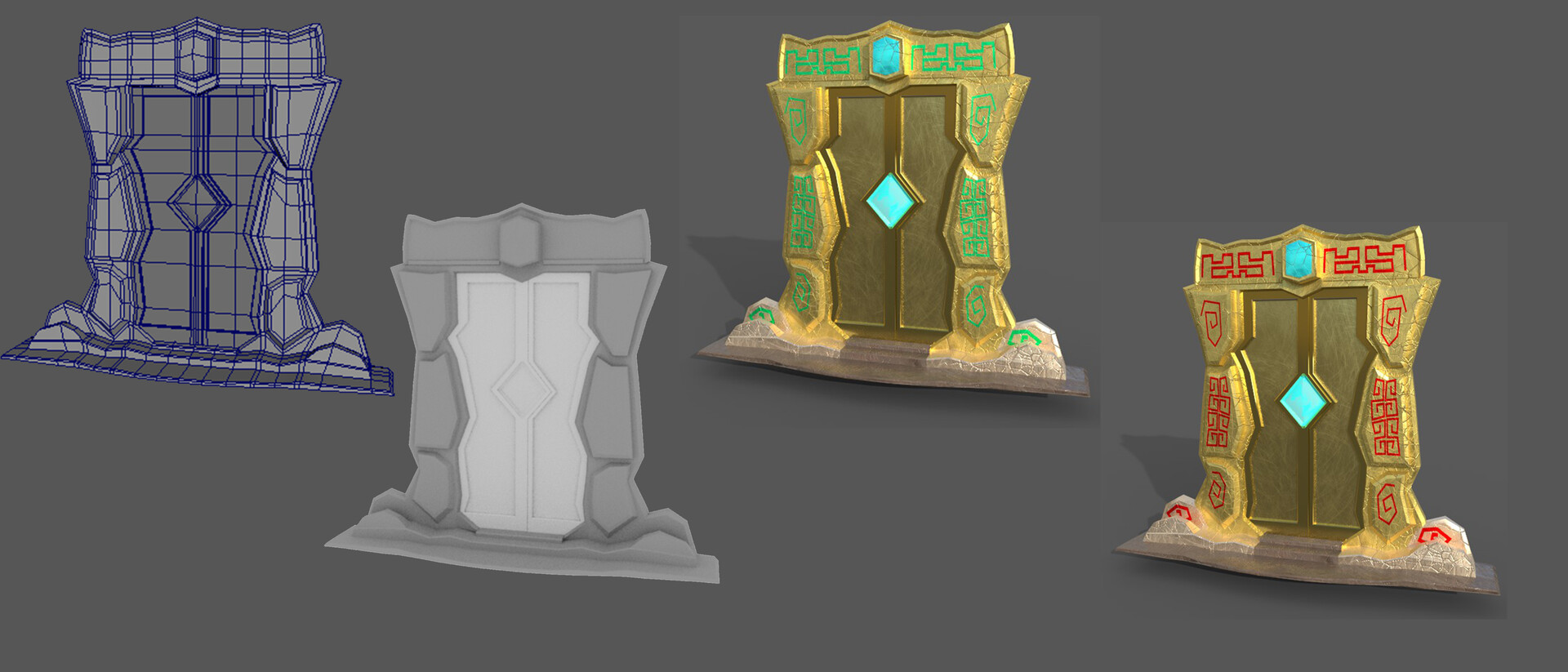 ArtStation - Game scene ---- portal