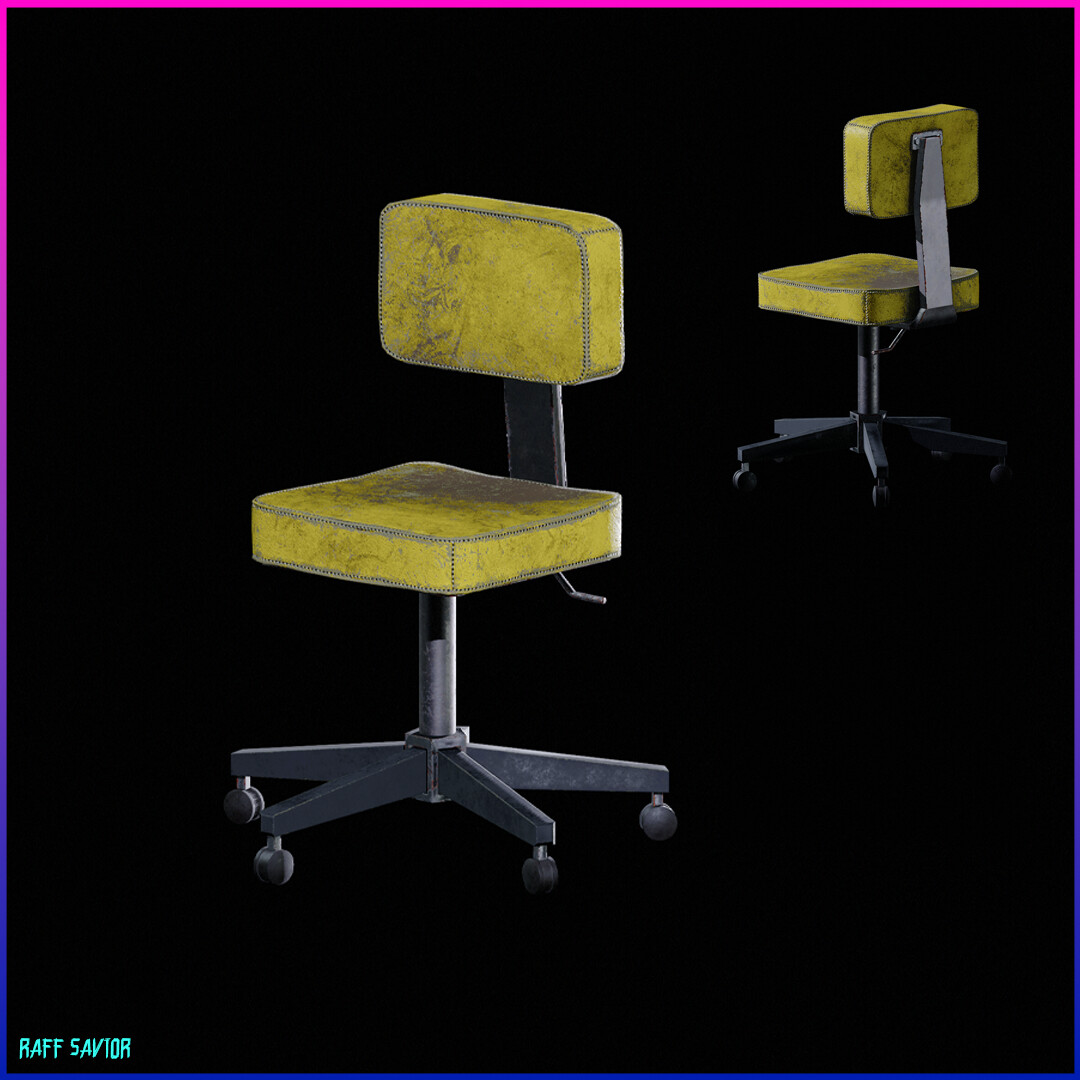 ArtStation - Retro Chair