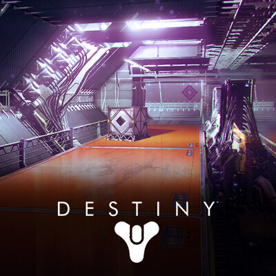 ArtStation - Destiny - Tech Hallway