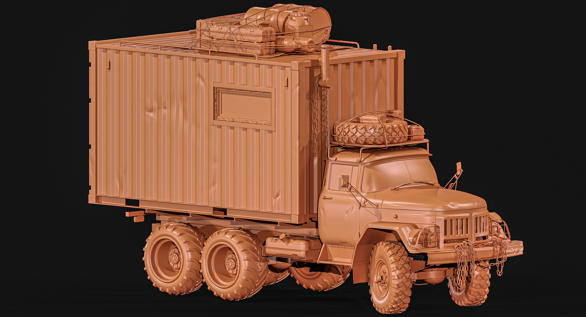 ArtStation - Zil "Nomad" | clay