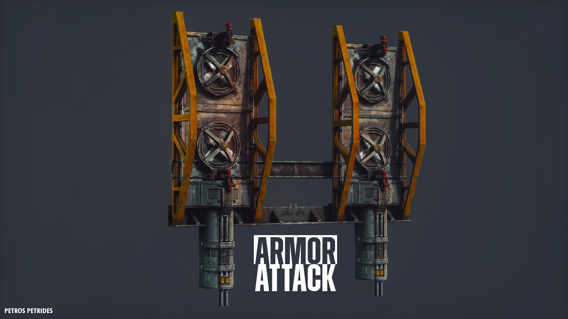 ArtStation - Props - Armor Attack
