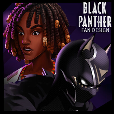ArtStation - Black Panther- Shuri and Suit Redesign