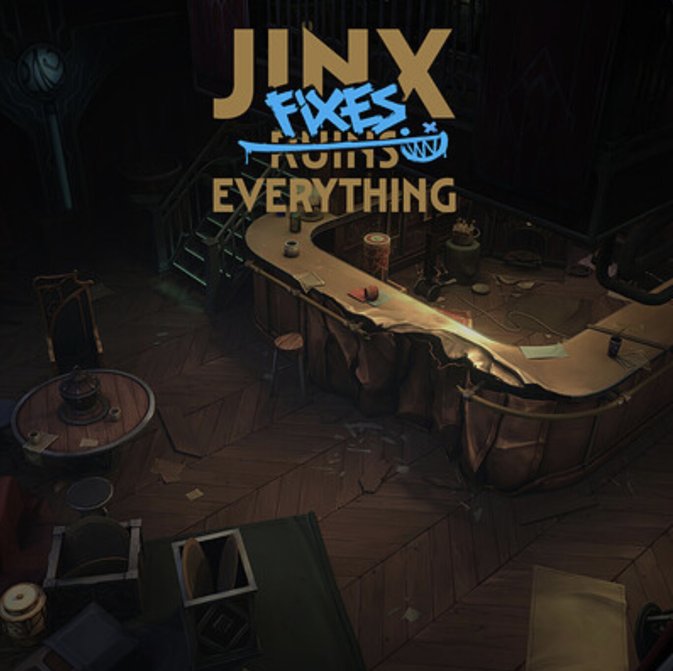 ArtStation - JINX FIXES EVERYTHING - The Last Drop Tech Art (Lighting ...