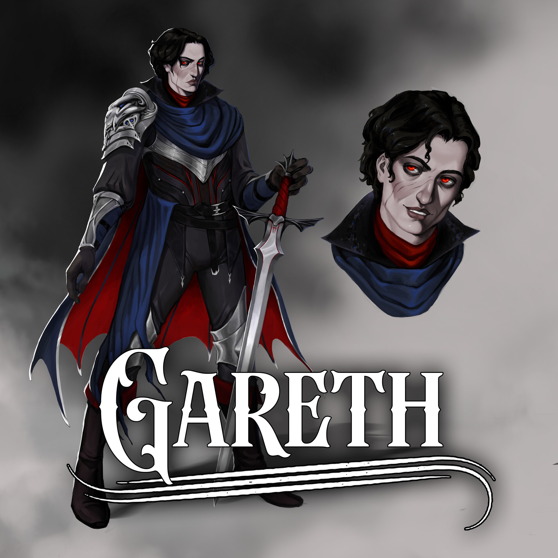 ArtStation - Gareth - Vampiric Warlord