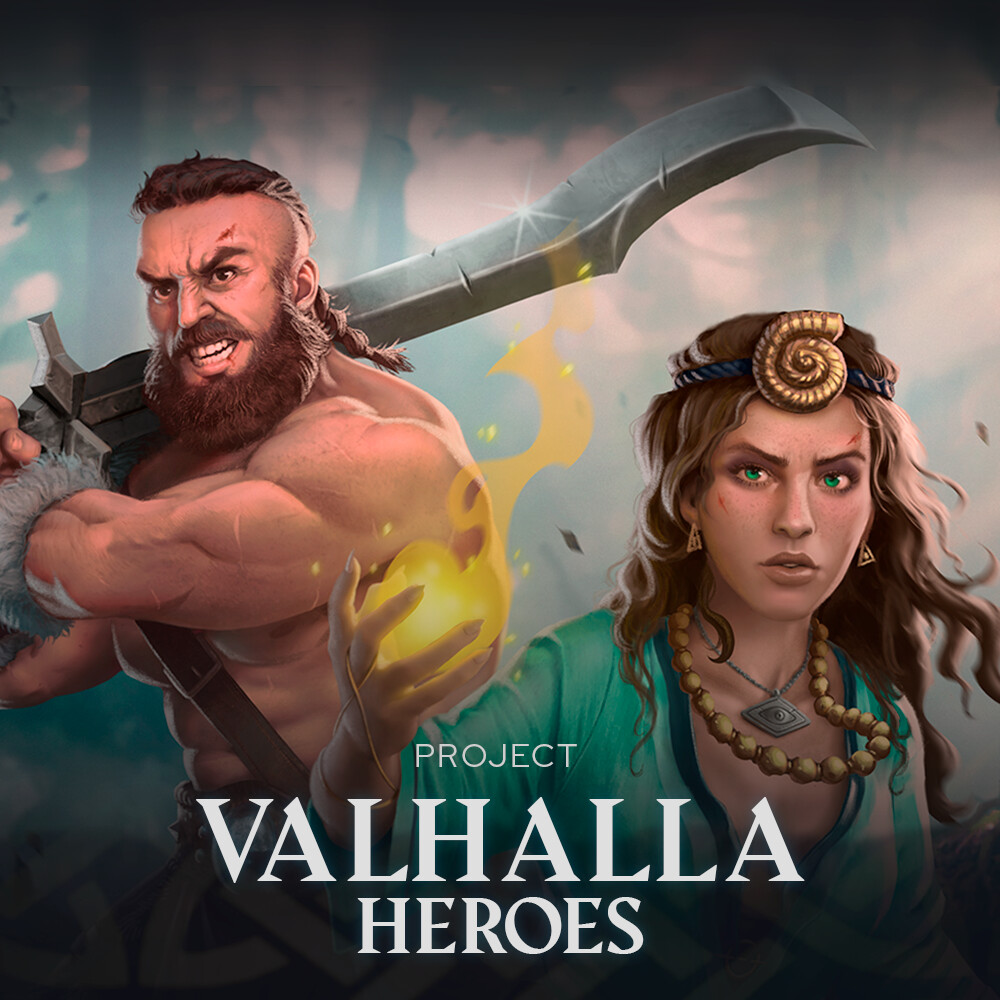 ArtStation - Project Valhalla Heroes - Game Development Project