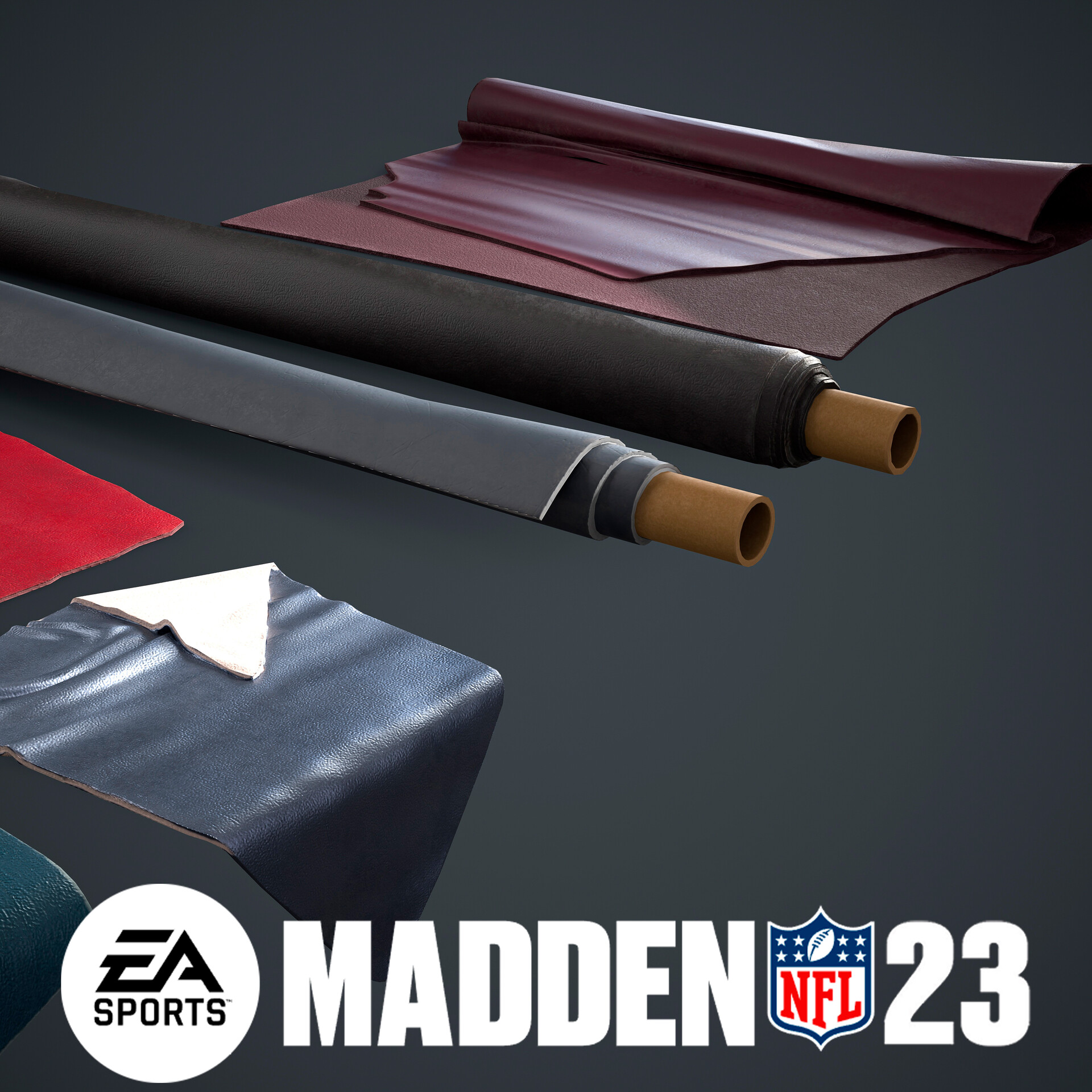 Alejandro Calderon - Realistic Leather Rolls & Cut Pieces