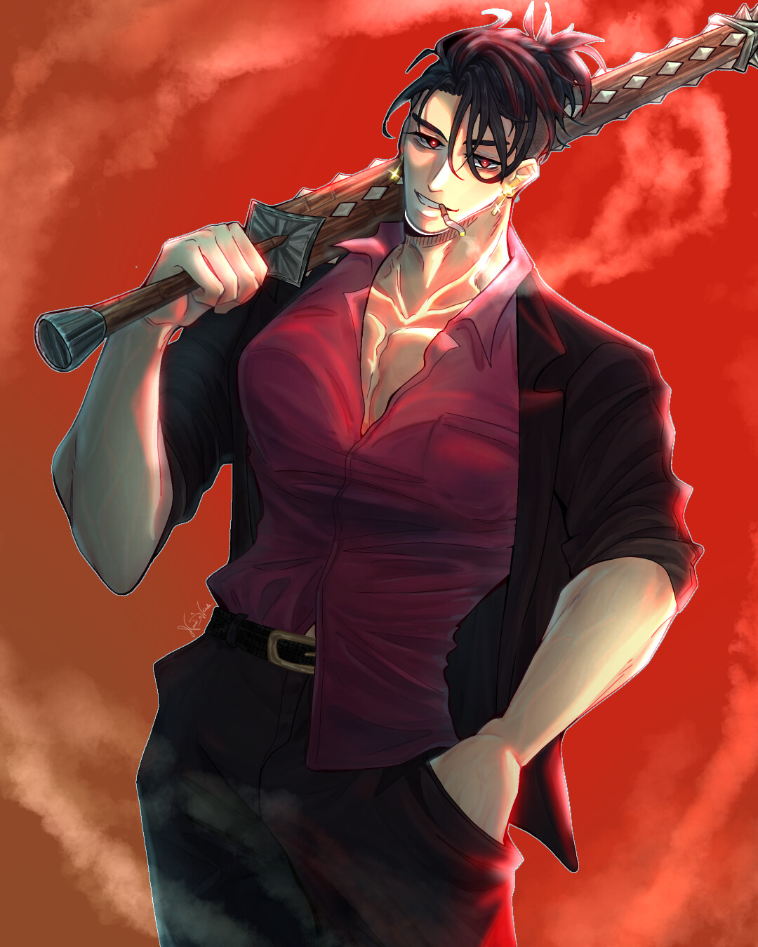 ArtStation - AKABANE RYUJIN : OC