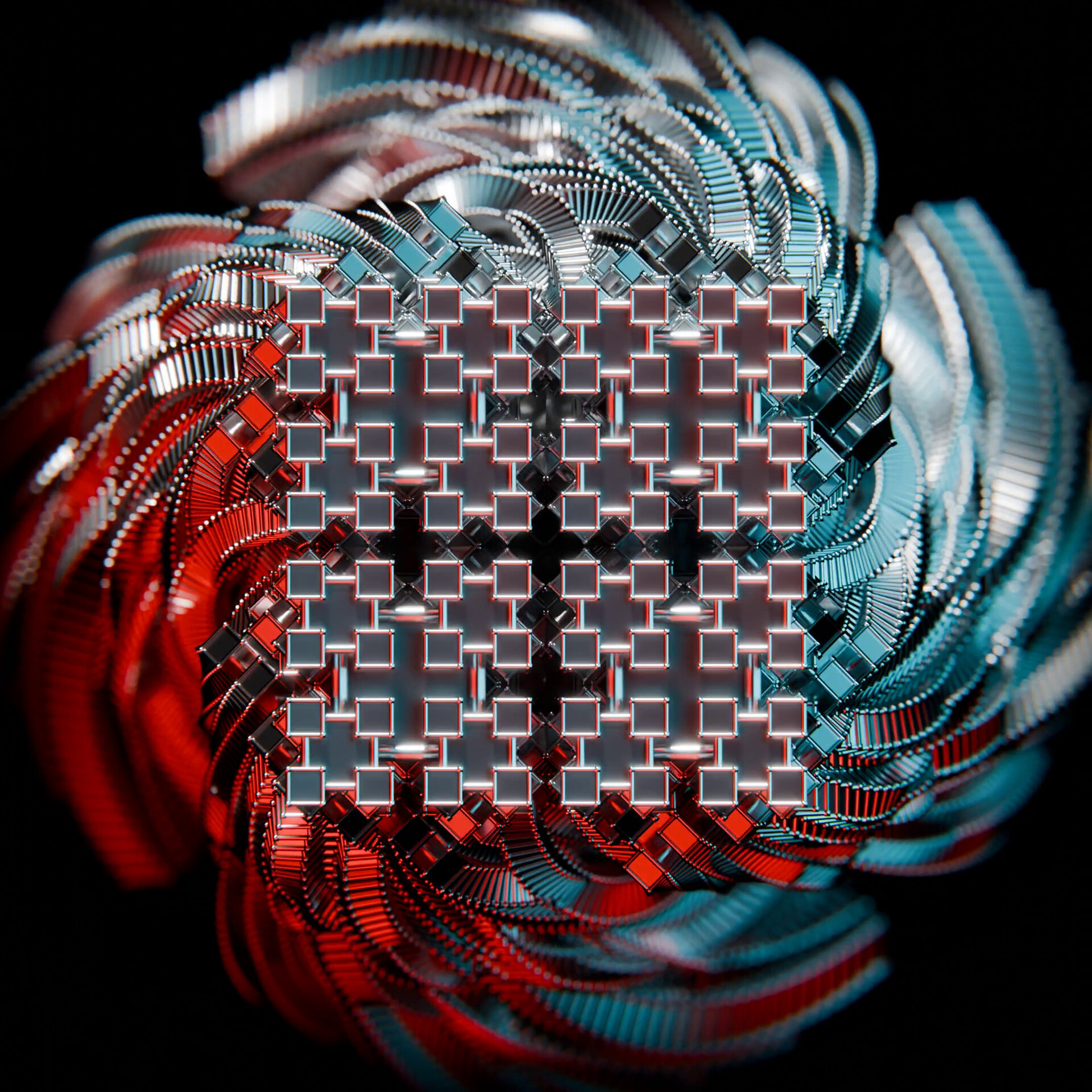 ArtStation - Fractal Vortex-Blender Practise