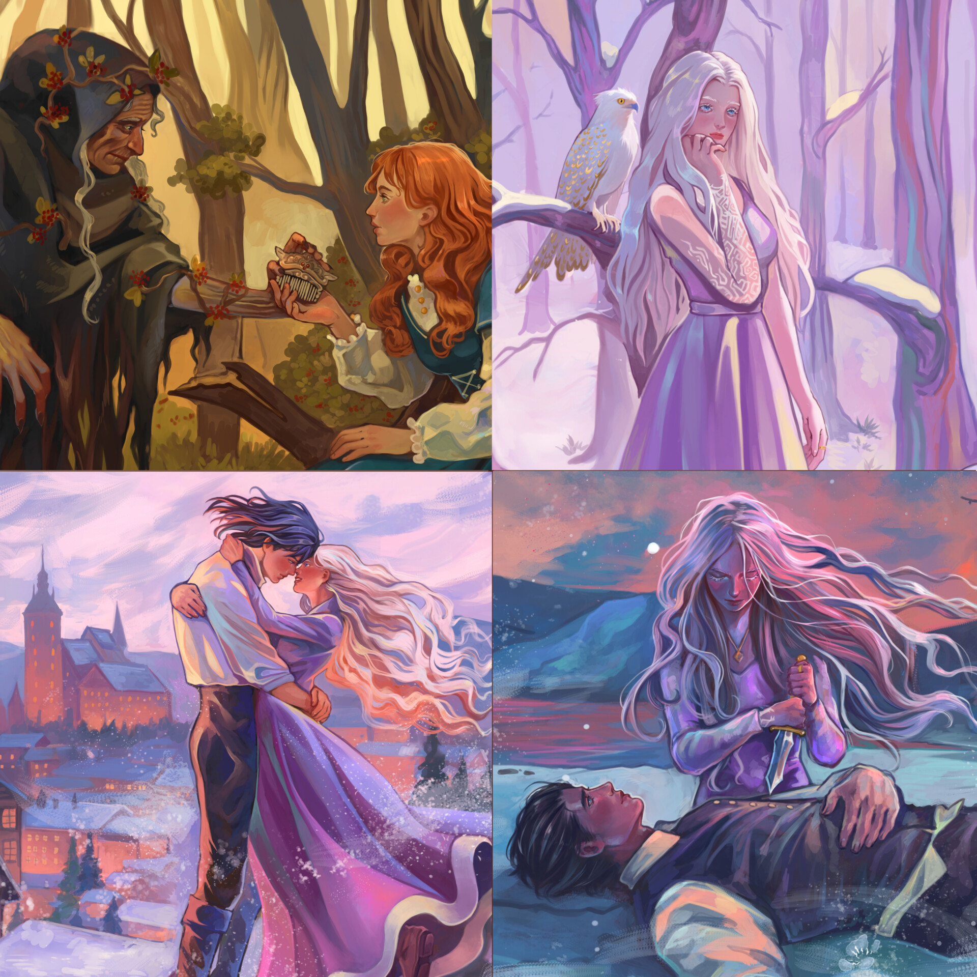 ArtStation - Illustrations for the book "Kai"