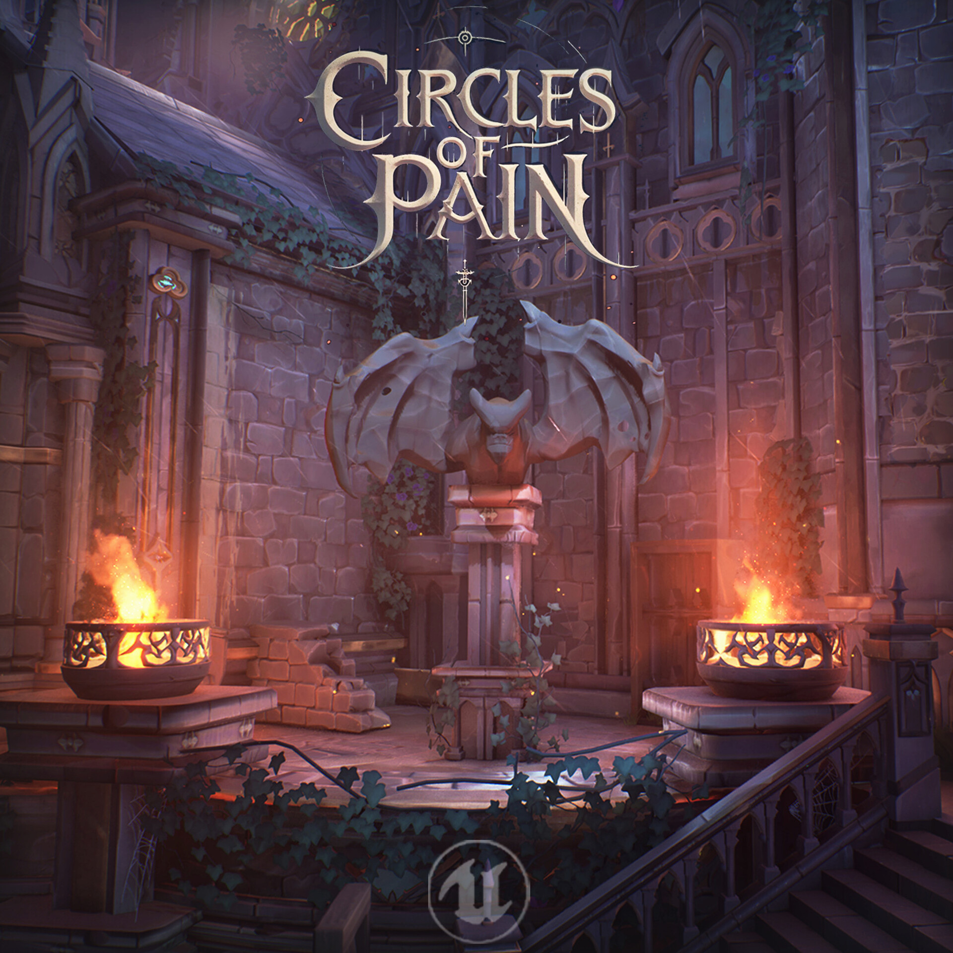 ArtStation - Gothic Cathedral [Circles of pain] (UE)