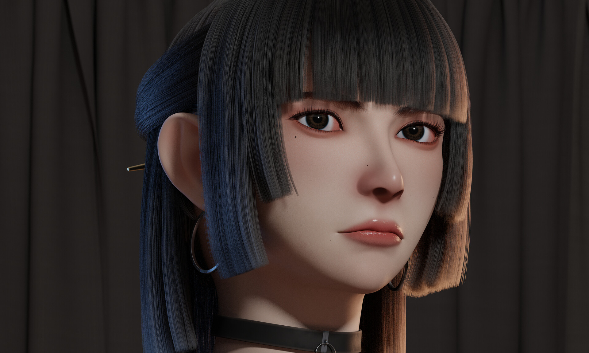 ArtStation - Girl Character Practice (WIP)