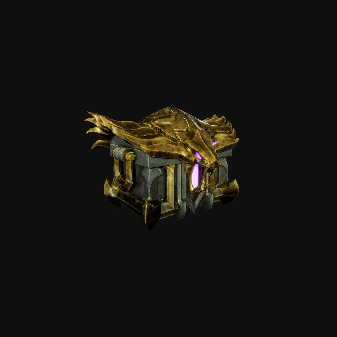 ArtStation - Stylized Game-Ready Asset: Cobra Crate