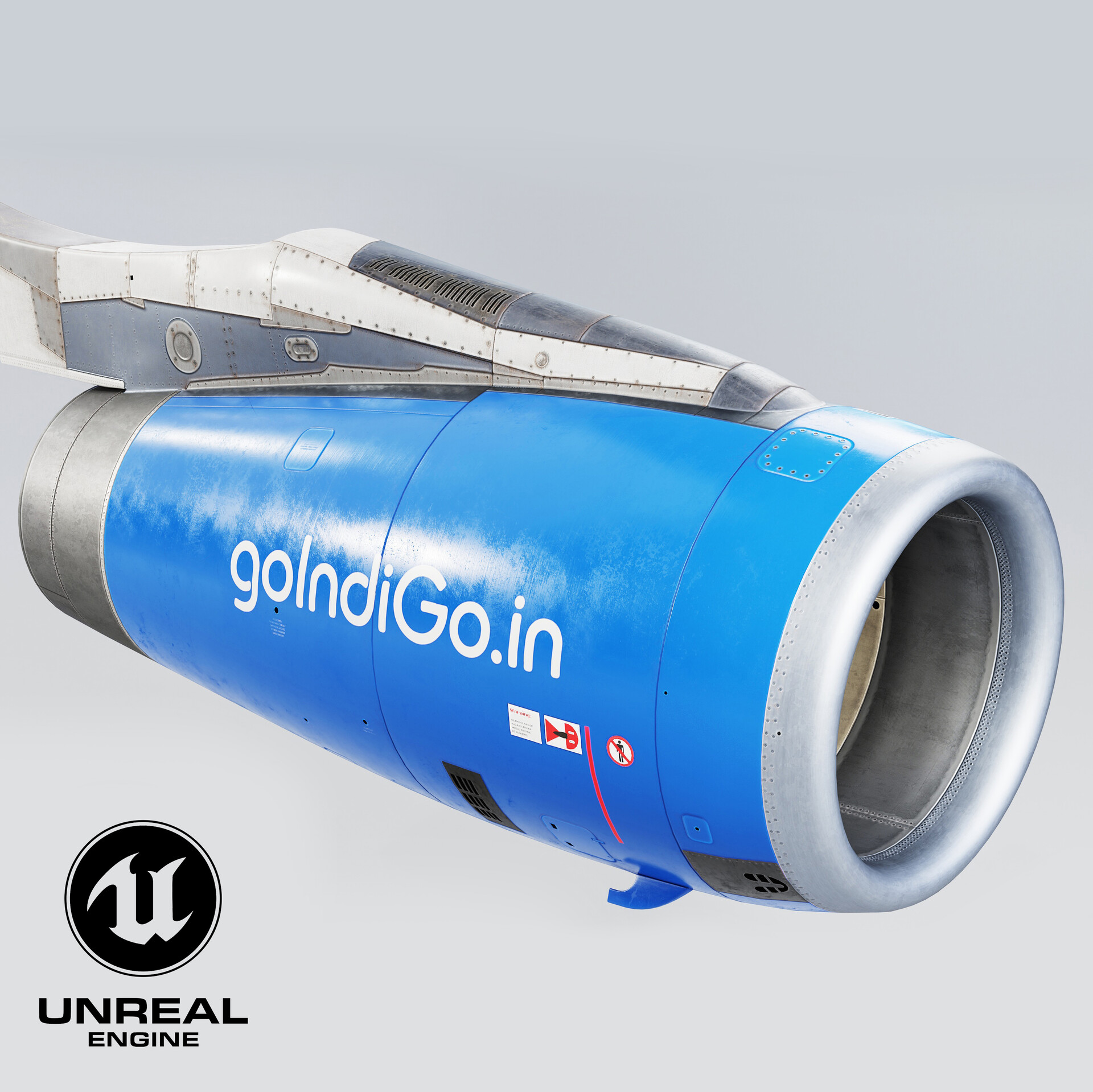 ArtStation - Airbus A320 engine