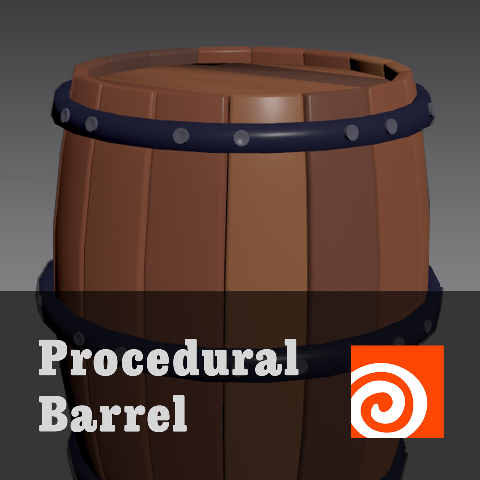 ArtStation - Procedural Barrel