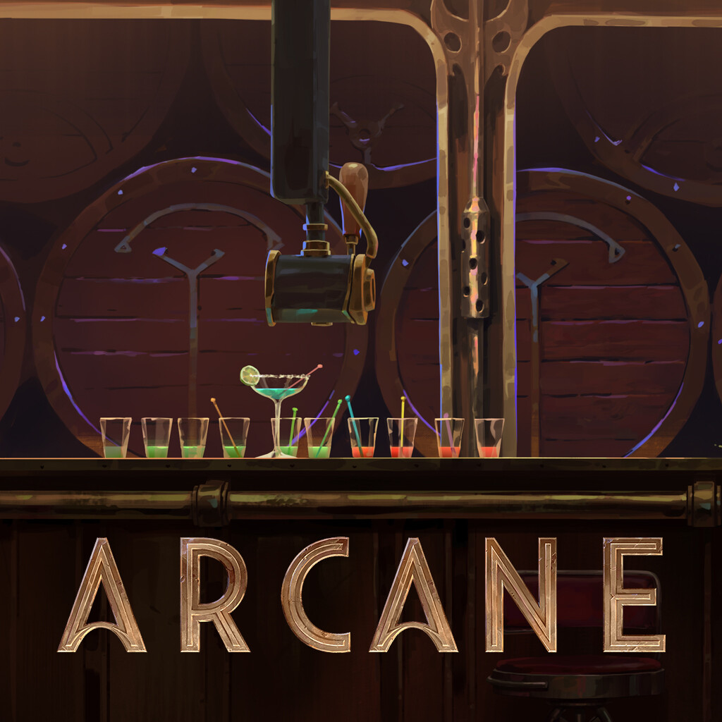 ArtStation - Arcane - Vander's bar