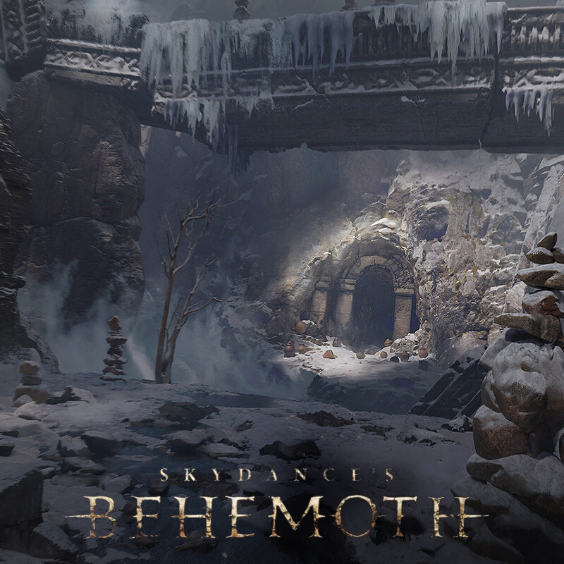 ArtStation - Behemoth - Thresh Cave Exterior