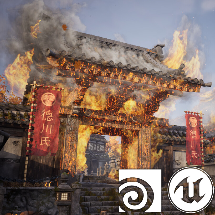 ArtStation - Procedural Fire Propagation