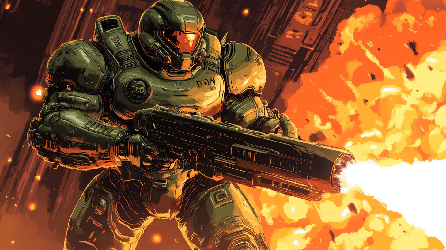 ArtStation - Doomguy