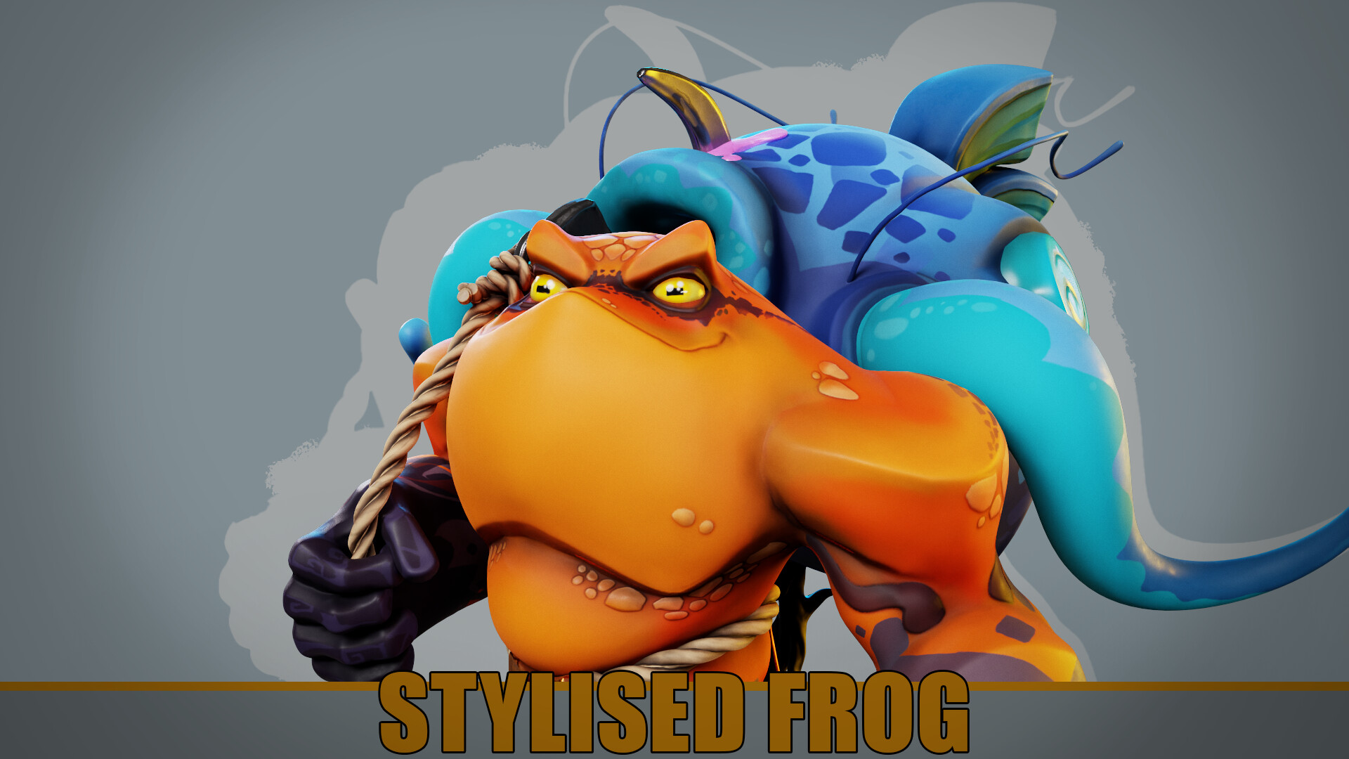 ArtStation - Stylised Frog