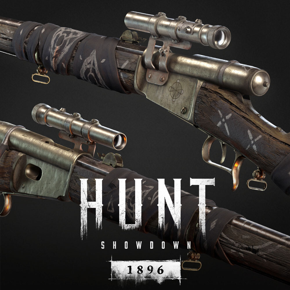 ENTANGLED Studio - Weapon 3D Models for Hunt: Showdown