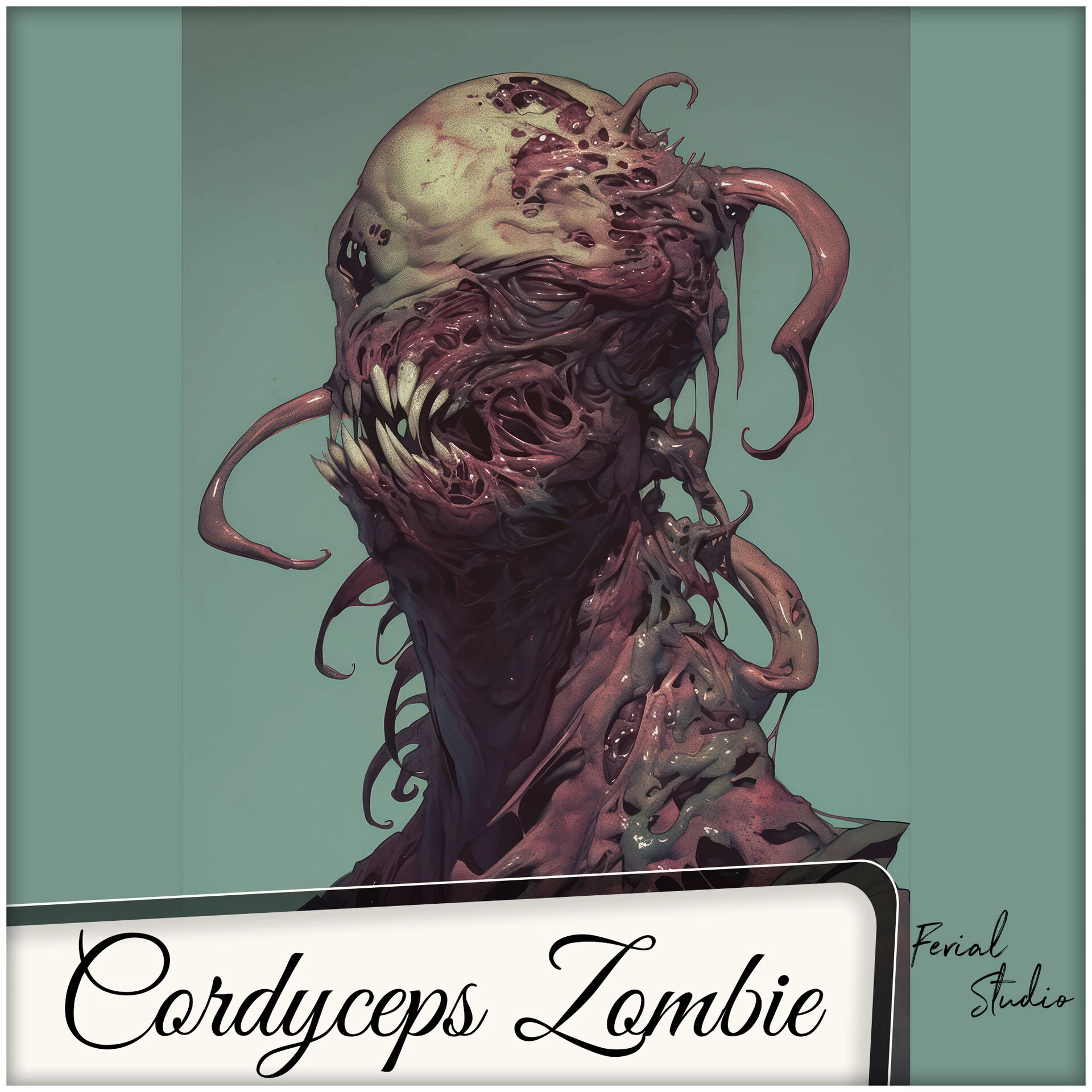 ArtStation - 🔹220 Cordyceps Zombie - Head Model Reference Image Pack v ...
