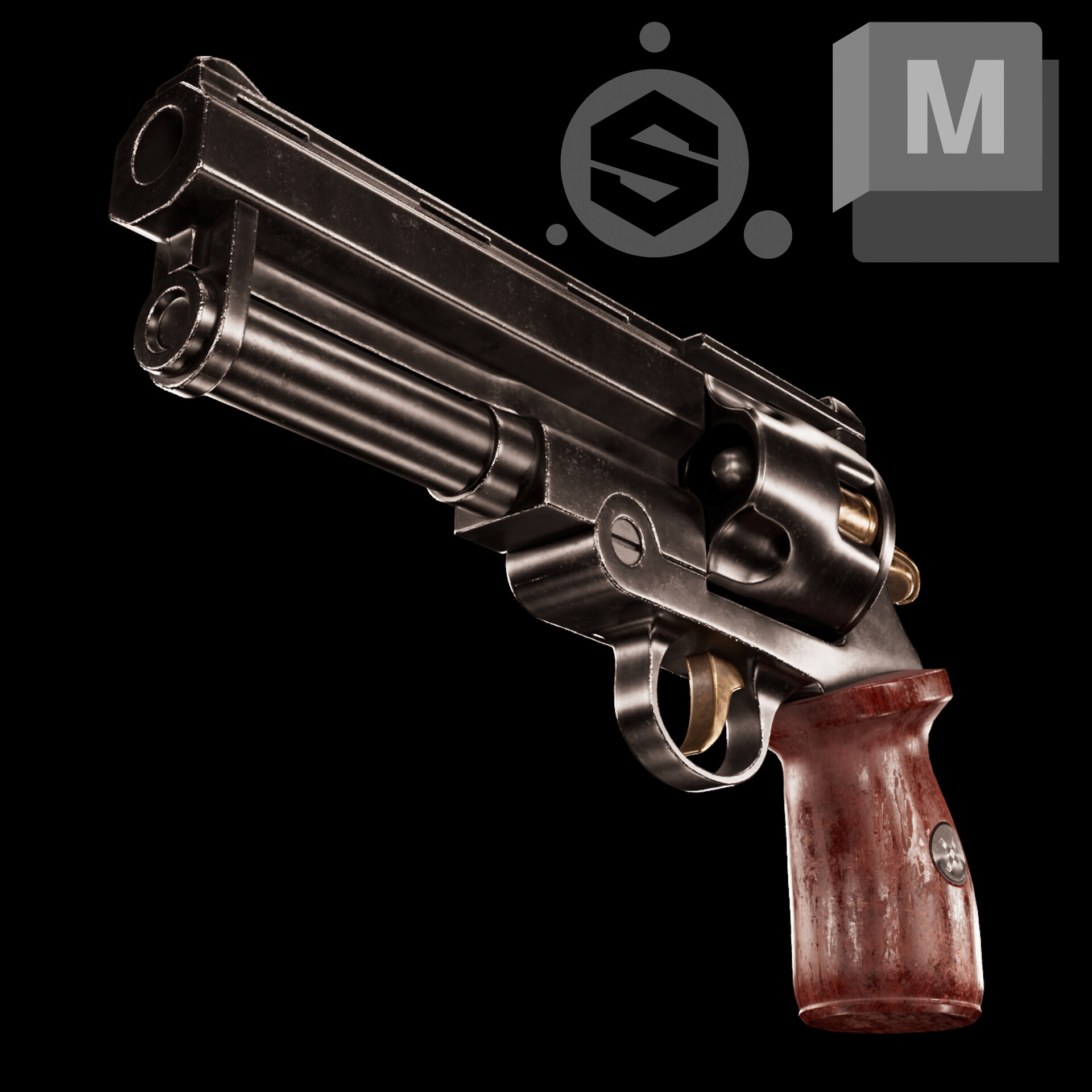 ArtStation - HELLBOY: GOOD SAMARITAN REVOLVER