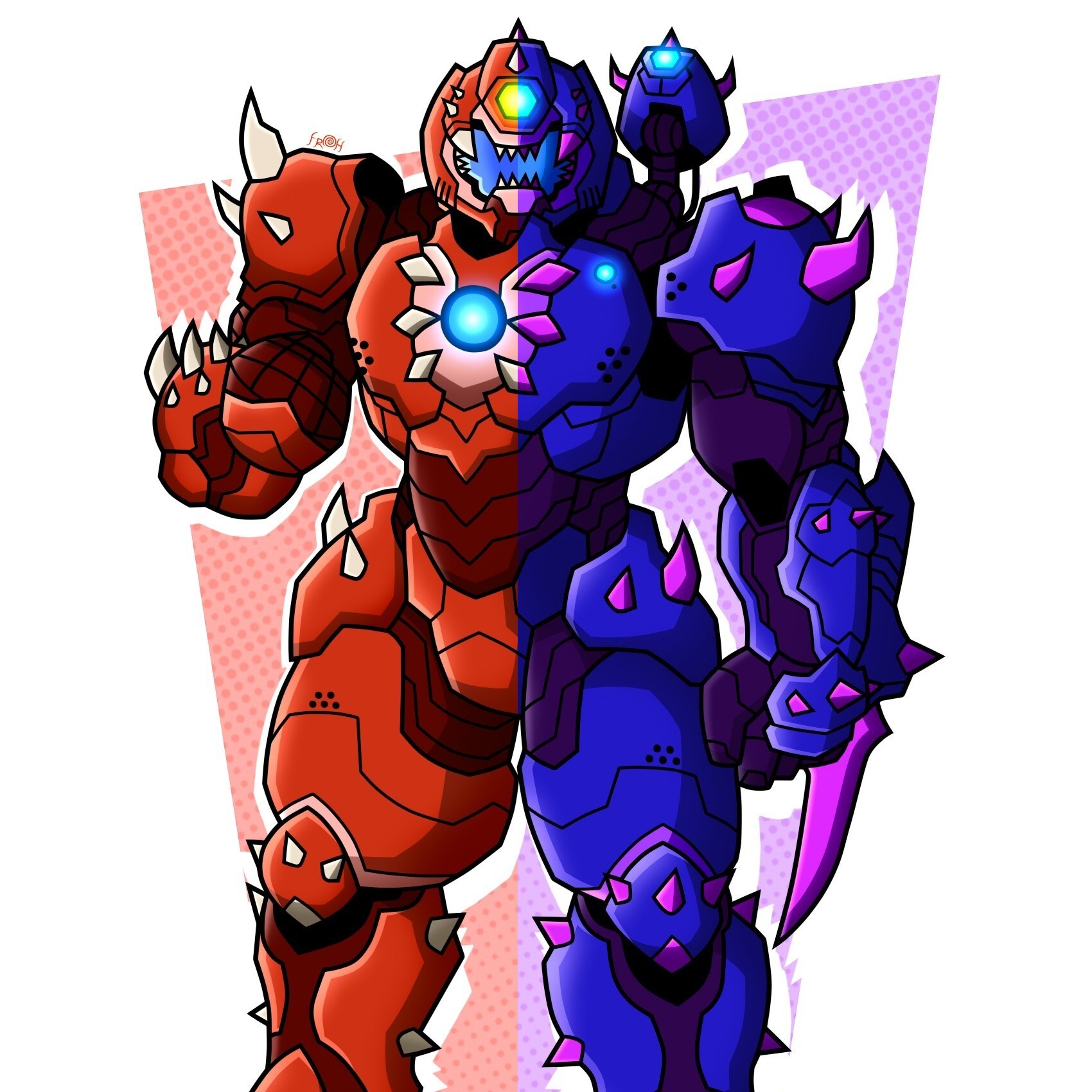 ArtStation - Cacodemon Slayer (Mighty Doom skin)