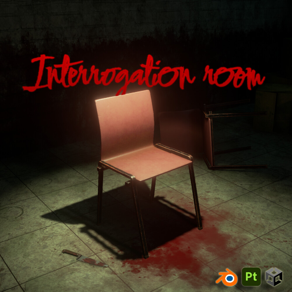 ArtStation - Interrogation Room - A Realistic Unity Environment