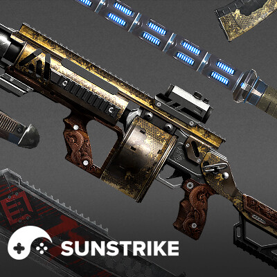SunStrike Studios - Warface Guns Pack