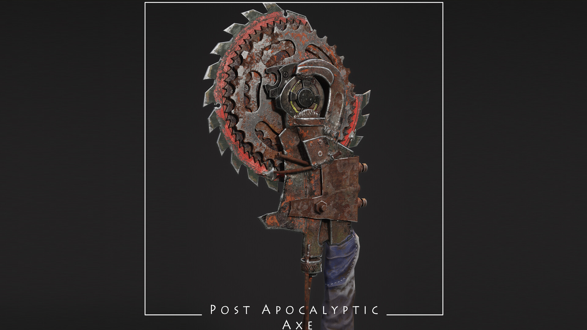 ArtStation - Post Apocalyptic Axe