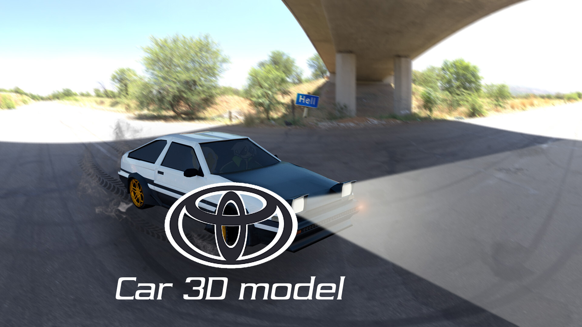 ArtStation - Toyota AE86 Sprinter Trueno Zenki