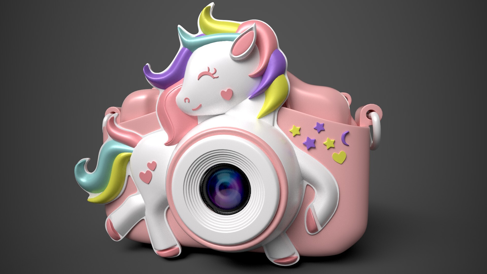 ArtStation - Gofunly Kids Digital Camera for Girls