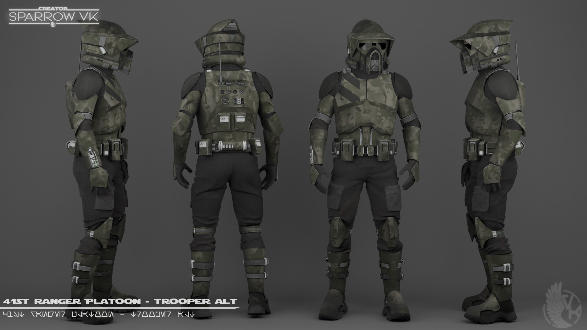 ArtStation - 41st Elite Corps - Ranger Platoon