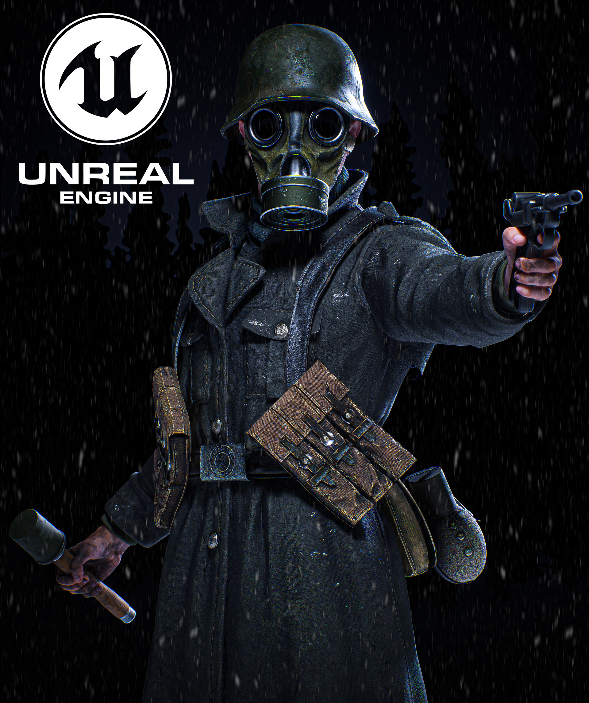 ArtStation - German Soldier WW2