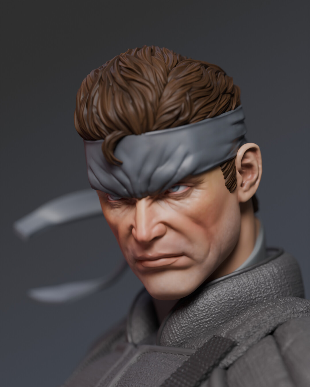 ArtStation - Solid Snake