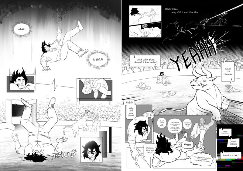 ArtStation - The Inverted Arena Teaser Comic