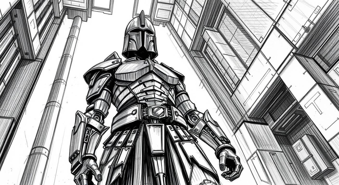 ArtStation - Sketches of the knights