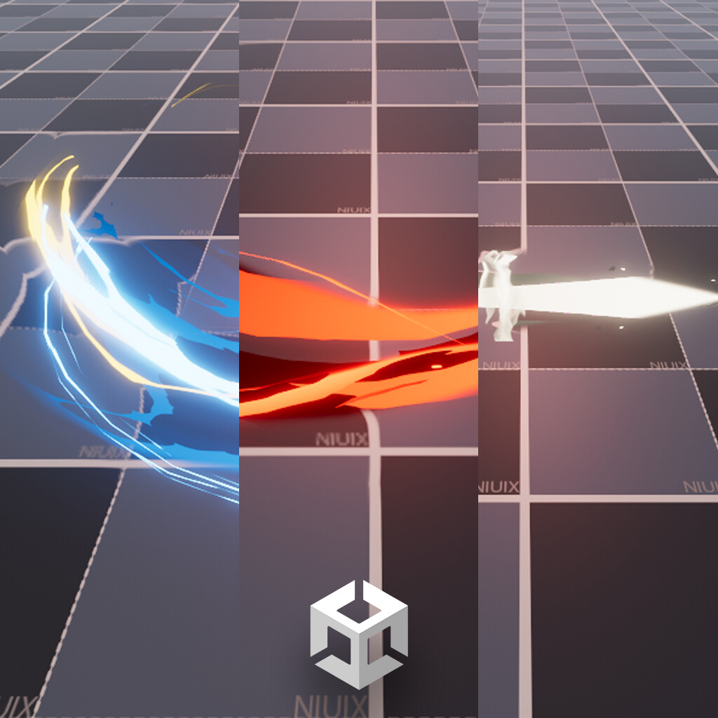 ArtStation - Stylized slash effect - Unity