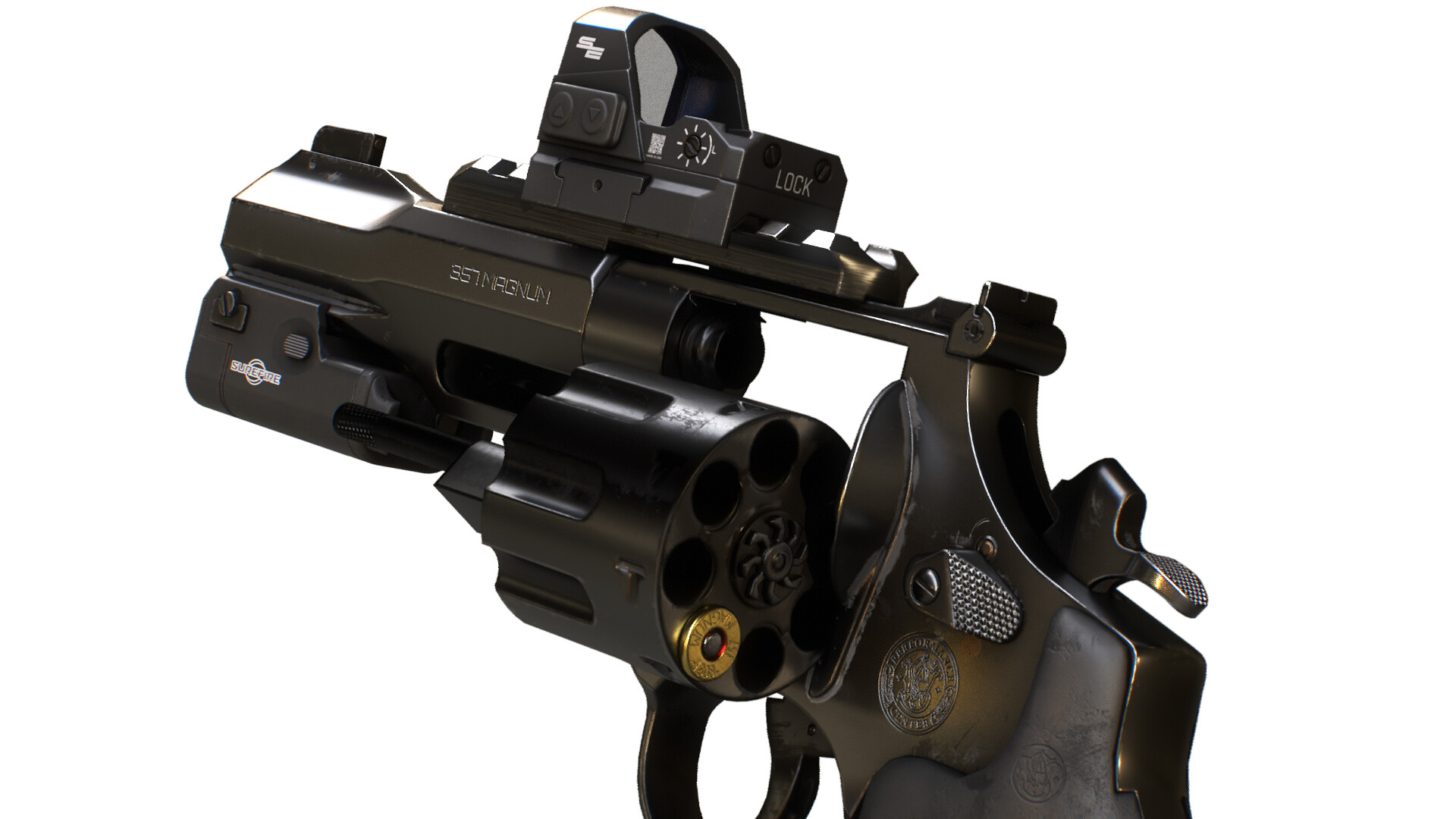 ArtStation - S&M R8 357 MAGNUM