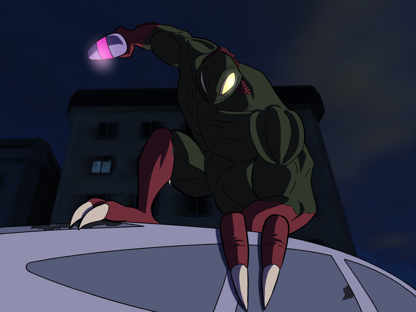 ArtStation - Shadow the Hedhegog Scene