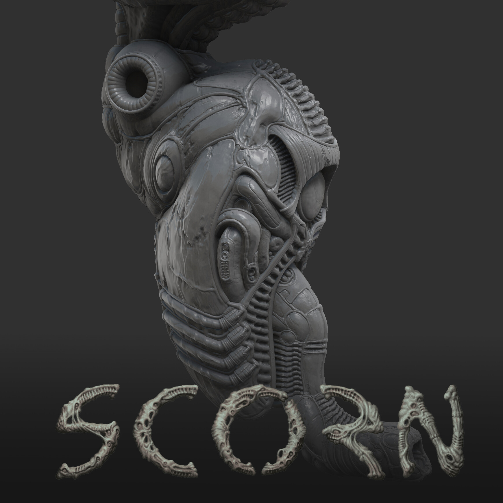 ArtStation - Scorn, Key machine