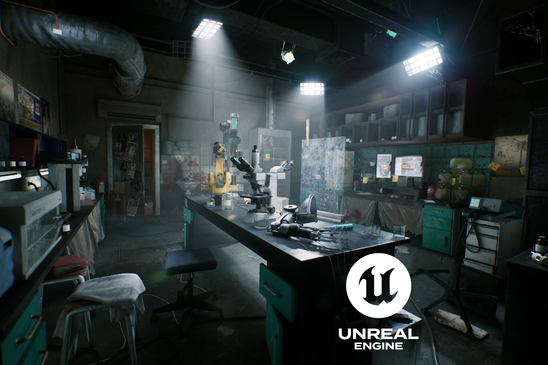 ArtStation - Lab (Observer Fanart) in Unreal Engine 5