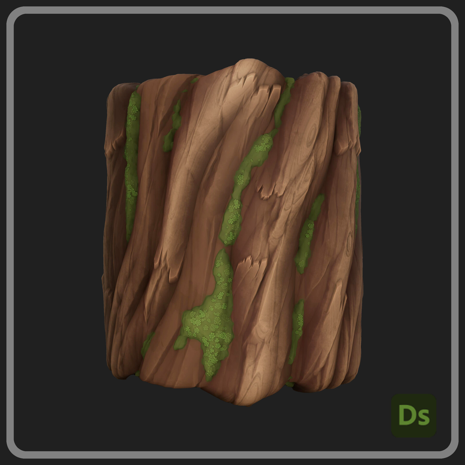 ArtStation - Stylized Materials-Bark