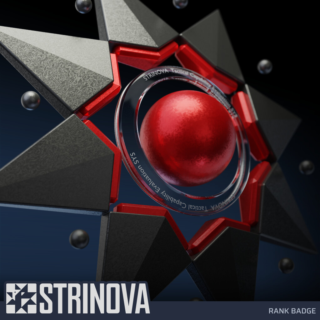 ArtStation - Strinova rank badge