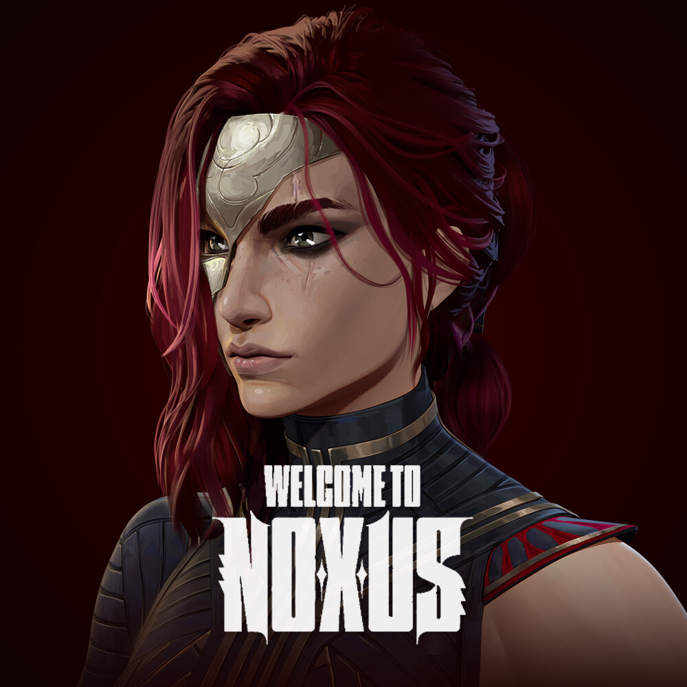 Gilles Roman - WELCOME TO NOXUS - Katarina - Textures