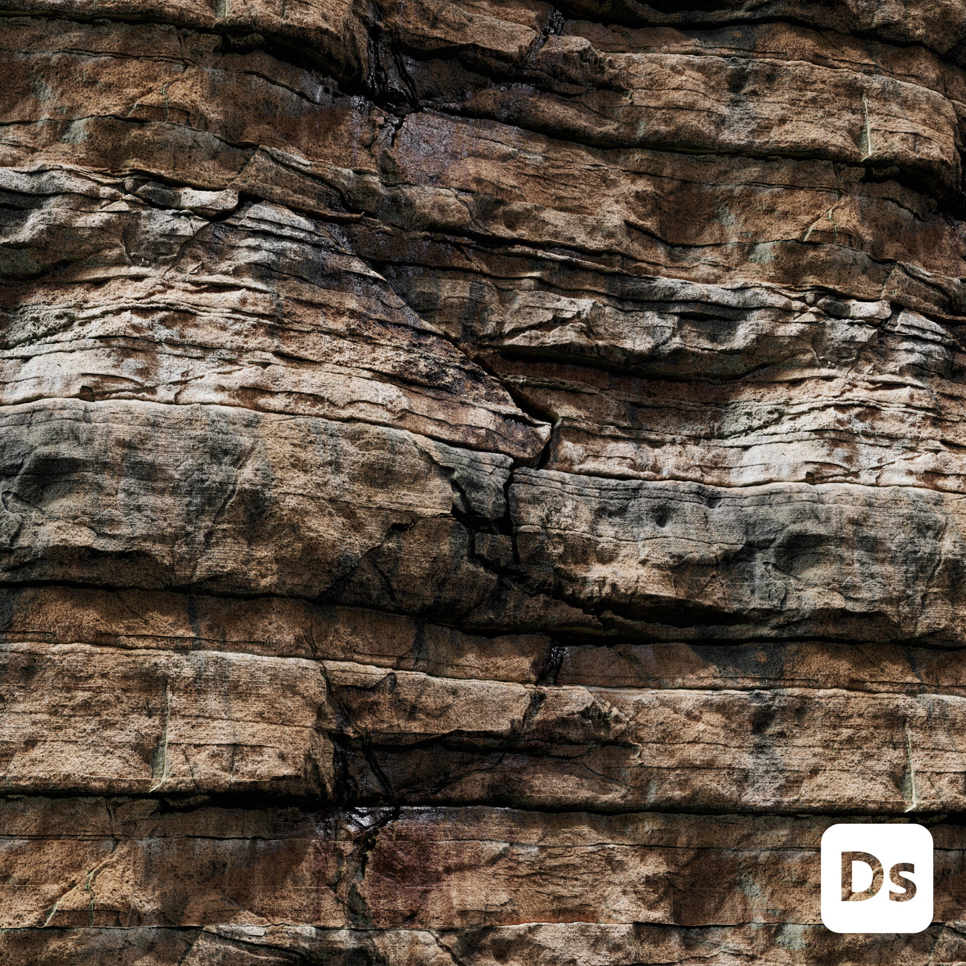 ArtStation - Cliff Rock Study