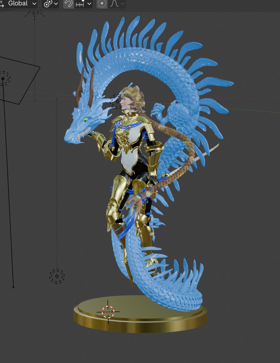 ArtStation - Dragon-girl