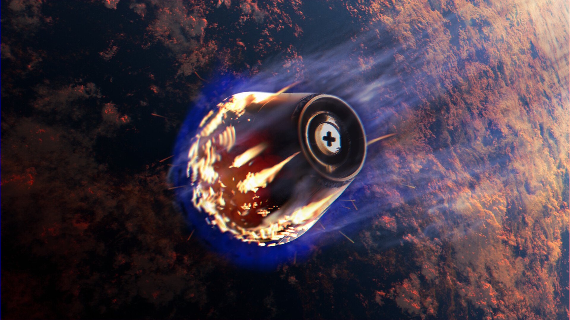 ArtStation - Re-Entry Simulation | VFX Breakdown